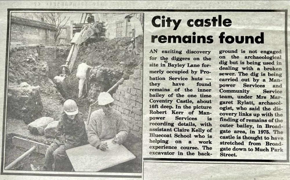 Historic Coventry Forum: Coventry Castle