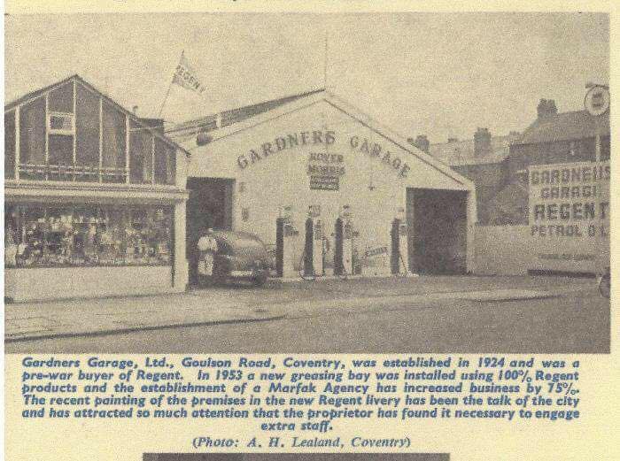 Historic Coventry Forum: Car Dealers, Garages, Petrol Stations